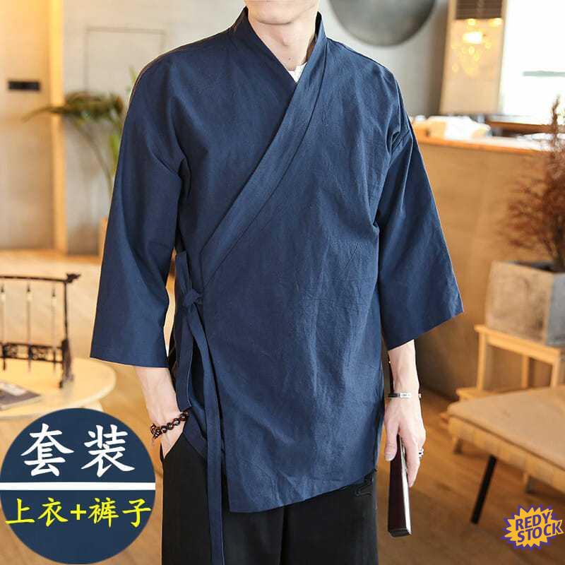 【2023】 Seragam masak baju chef uniform Japanese work clothes medium ...