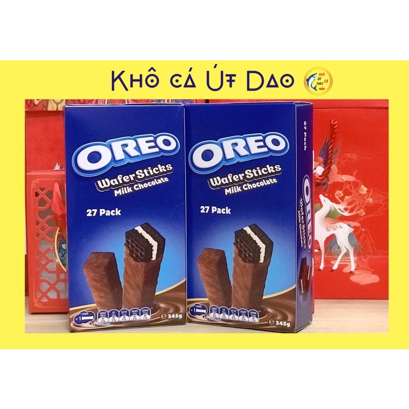 (Genuine Australian Bill) OREO WAFER STICKS Milk Chocolate Sponge Cake ...