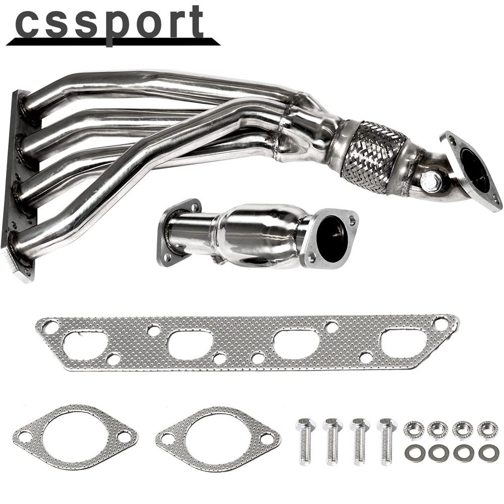 Stainless Steel Exhaust Headers Manifold Long Tube Exhaust Manifold ...