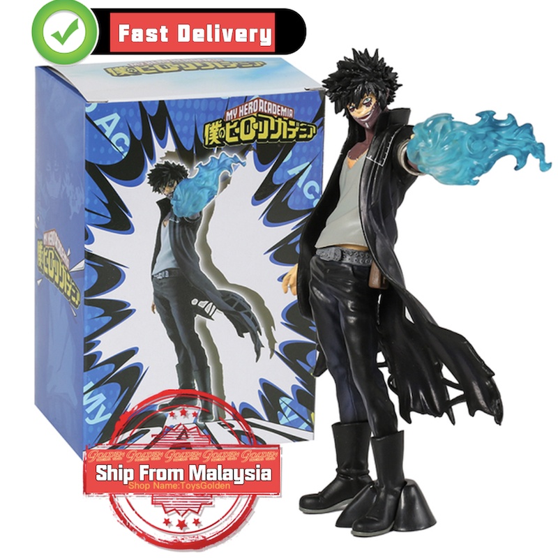My Hero Academia Flame Dabi PVC Action Figure 19.5cm Collectible Model ...