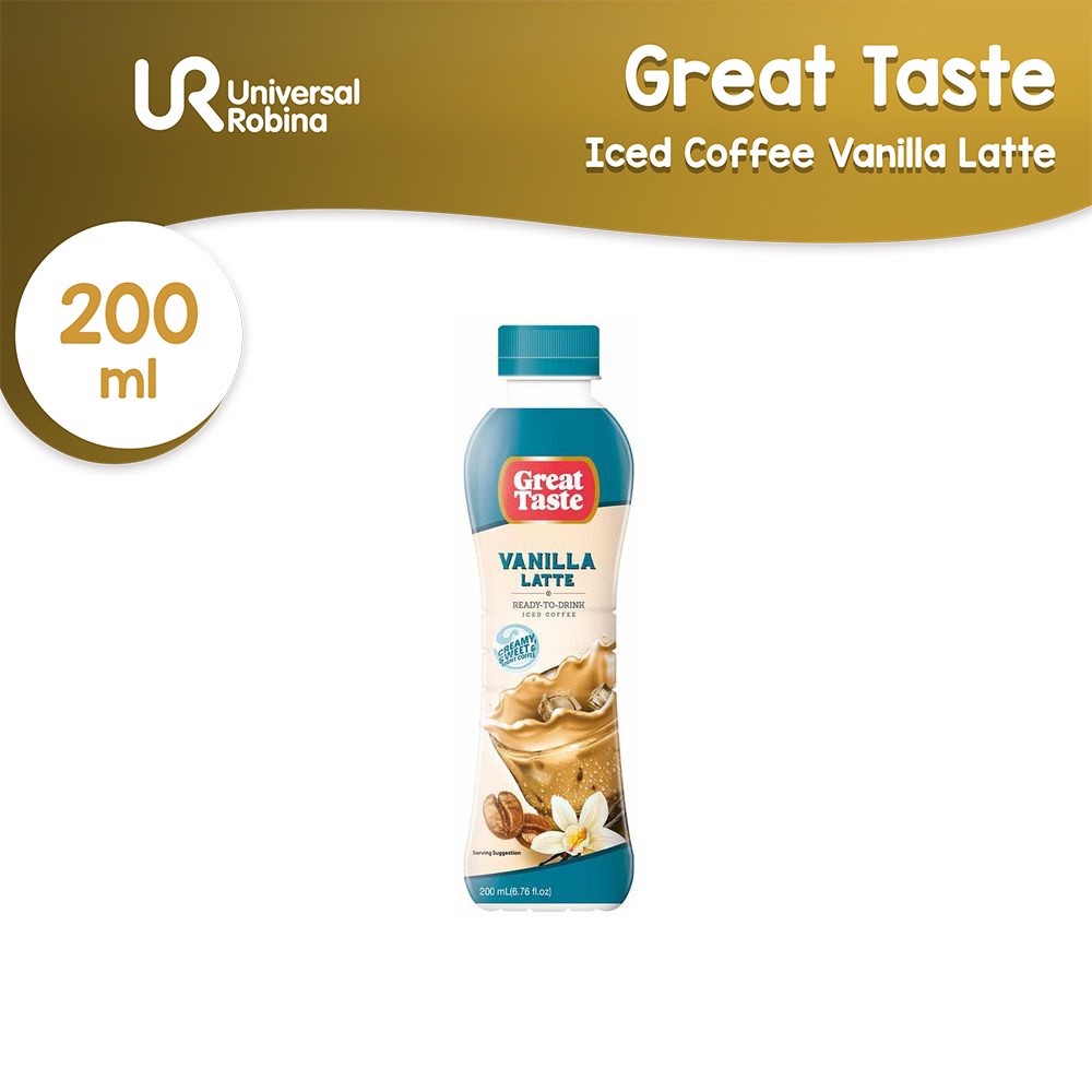 Great Taste Iced Coffee Vanilla Latte (200mL) | Shopee Malaysia