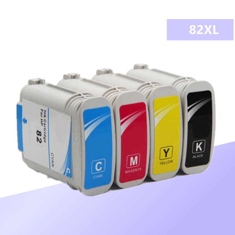 Compatible Ink Cartridge HP 82 82XL hp82 hp10 For HP CH565A Designjet ...
