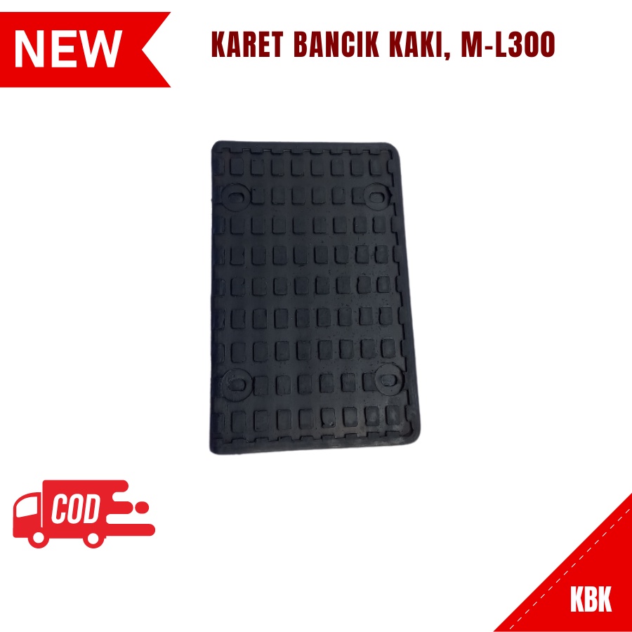 HITAM Rubber foot step Mitsubishi L300 (3Pcs) Rubber Sissy Rubber foot ...