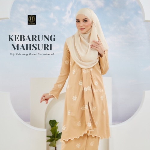HERNES KEBARUNG MAHSURI BAJU KEBARUNG MODEN BAJU KURUNG IRONLESS BF ...