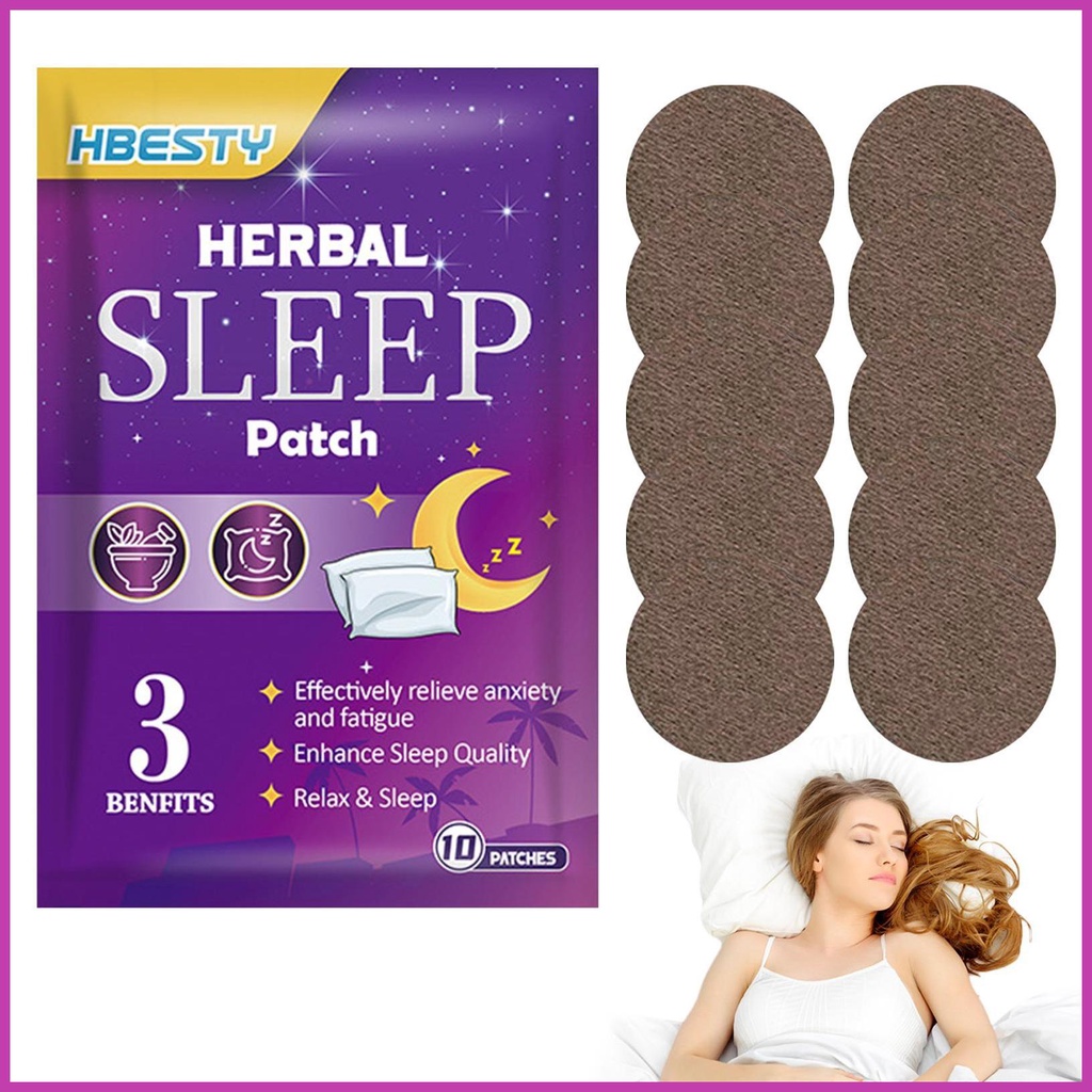 10pcs Insomnia Help Sleep Type Herbal Sleep Patches Frequent Night ...