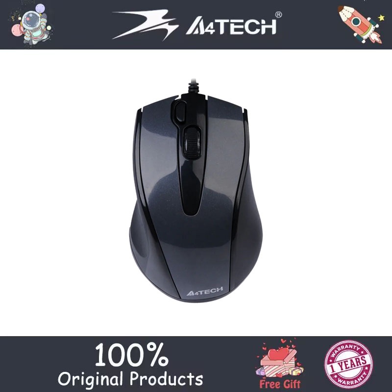 A4TECH N-500F wired USB game office mouse | Shopee Malaysia