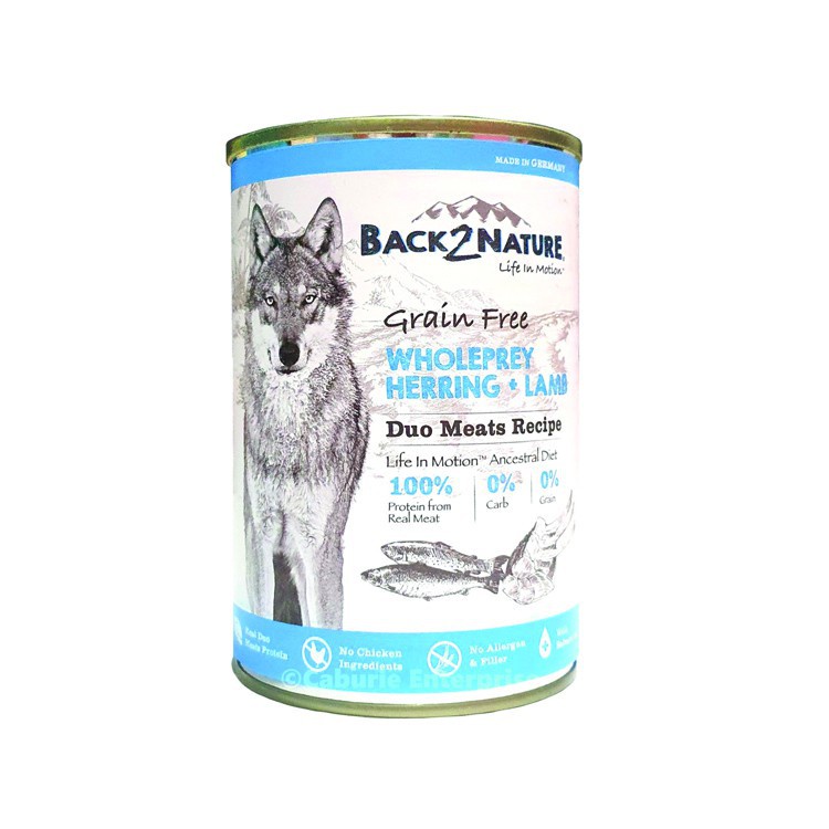 Back2Nature Grain Free 400g Dog Canned Wet Food Back 2 Nature B2N CAN FOOD | Shopee Malaysia