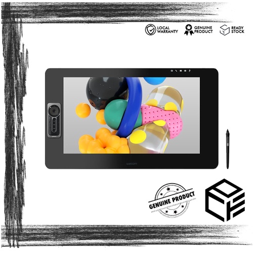 WACOM - CINTIQ 24 PRO WITH PEN, IPS 4K, 99% ADOBE RGB, 24" DISPLAY ...