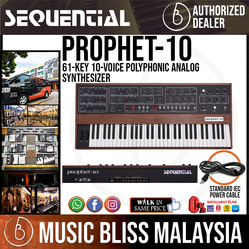 Sequential Prophet-10 61-key Analog Synthesizer | Shopee Malaysia