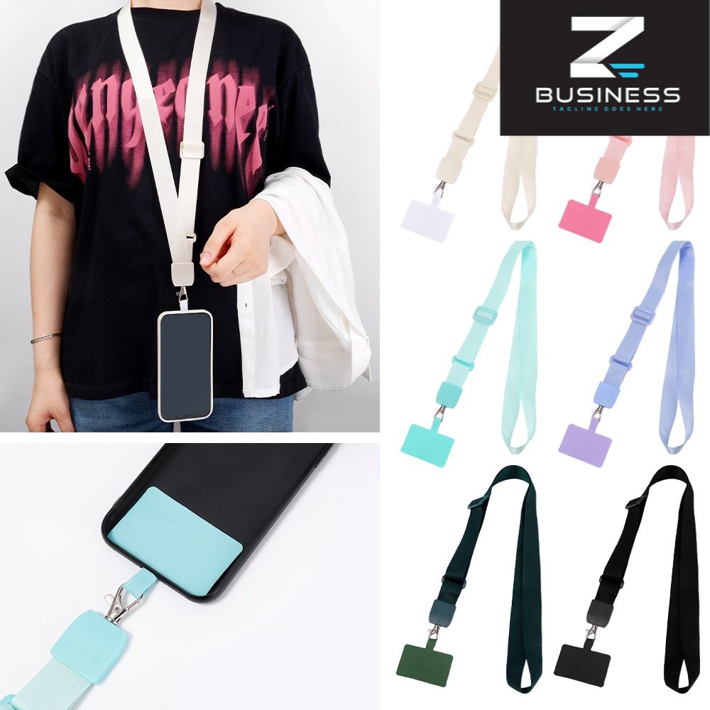 ZS Durable Universal Anti-lost Nylon Phone Neck Strap Adjustable ...