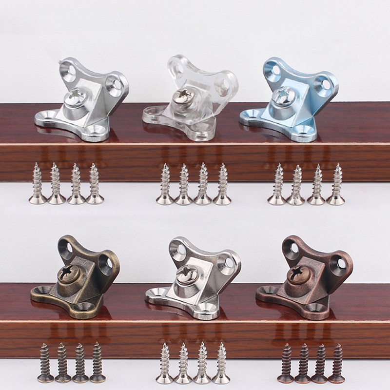 !new! 4/8Pcs L-shape Support Connector Bracket Removable Corner Code ...