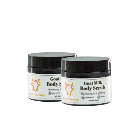Young's Glowing Goat Milk Body Scrub 150g [Body Scrub only] | Shopee ...