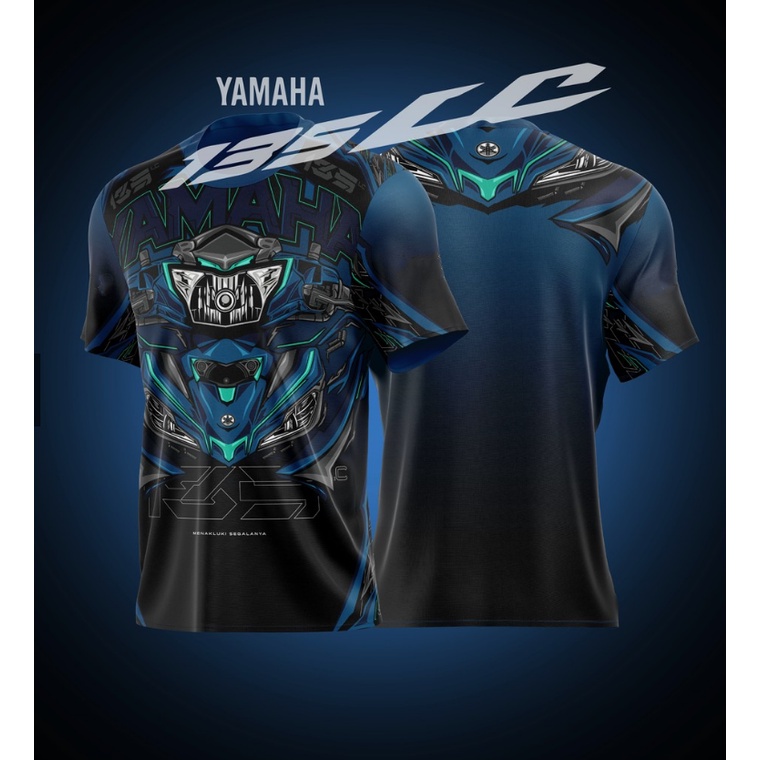 2023 fashion exclusive (ready stock) 3d print men's t-shirt yamaha lc135 - meriah dan padu beb ...
