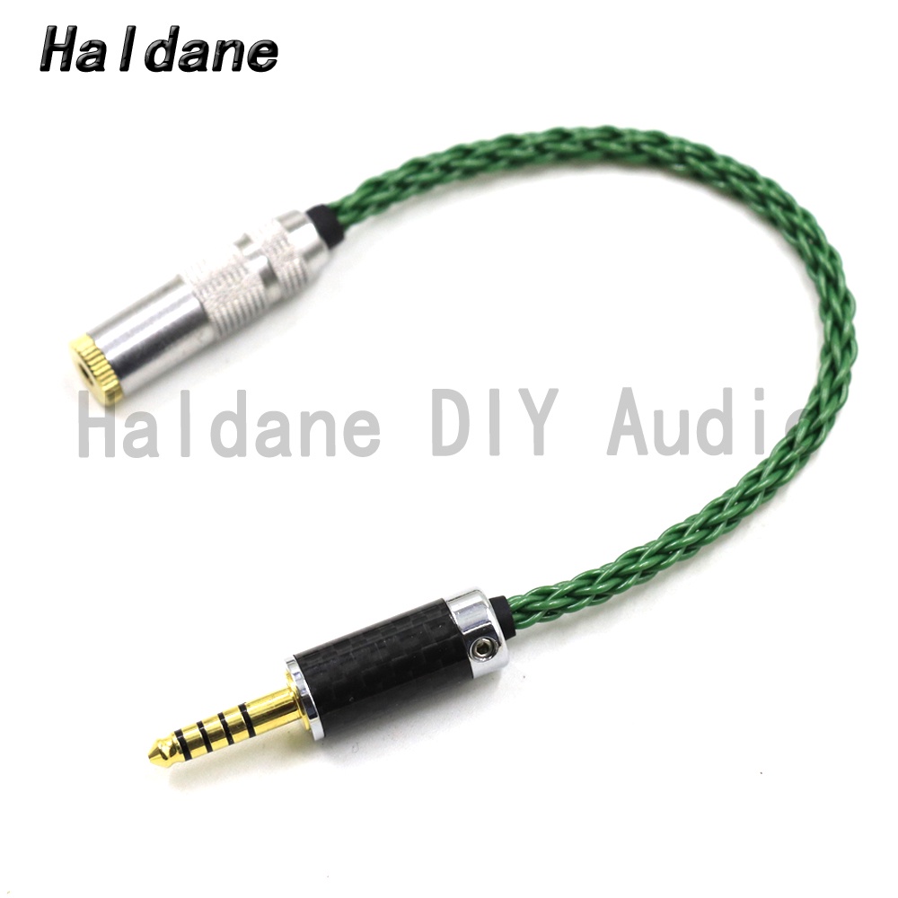 Haldane Carbon Fiber Gui-ZS 4.4mm Male to 3.5mm TRRS Balanced Female ...
