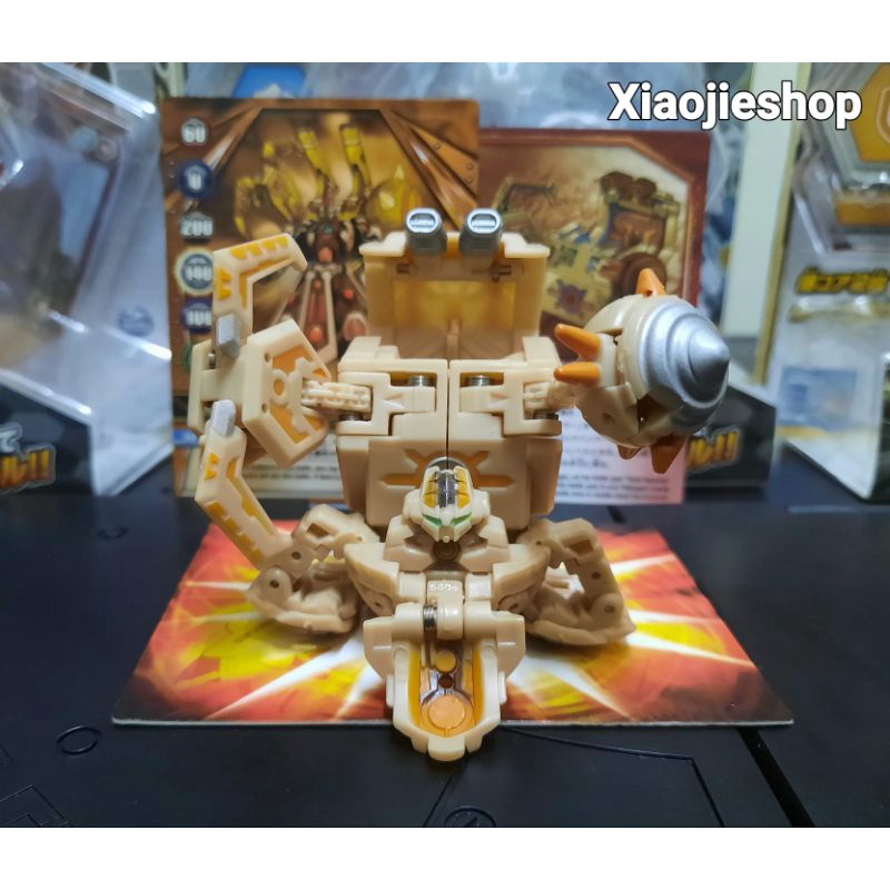 BAKUGAN BATTLE BRAWLERS B2 SUBTERRA COREDEM & HAMMER ROCK (FREE GIFT ...