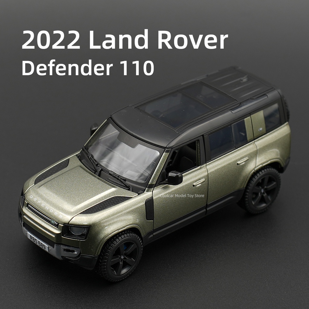 Bburago 1:25 2022 Land Rover Defender 110 Static Die Cast Vehicles ...