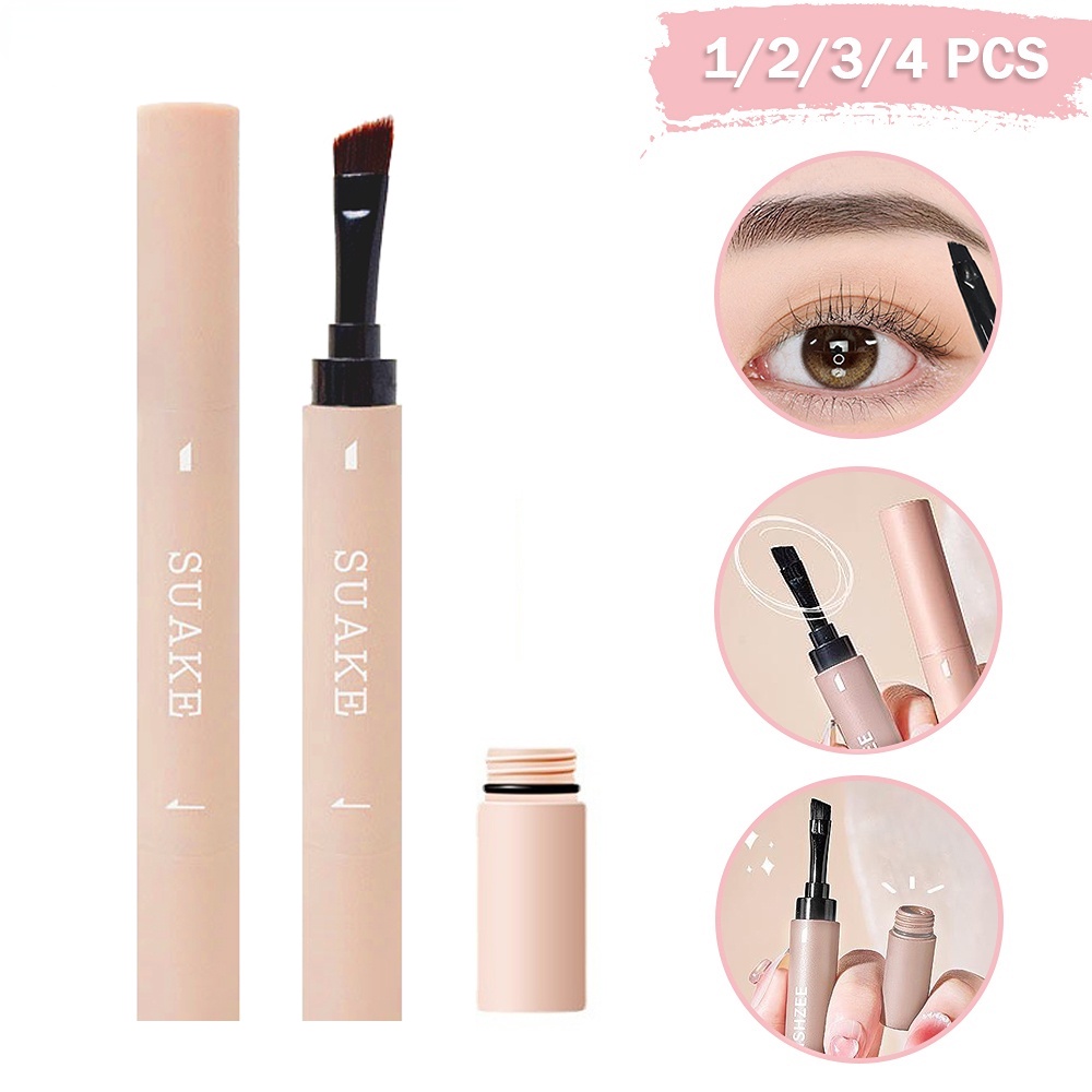 2-in-1 Eyebrow Staining Cream Waterproof and Sweatproof No Fade Natural ...