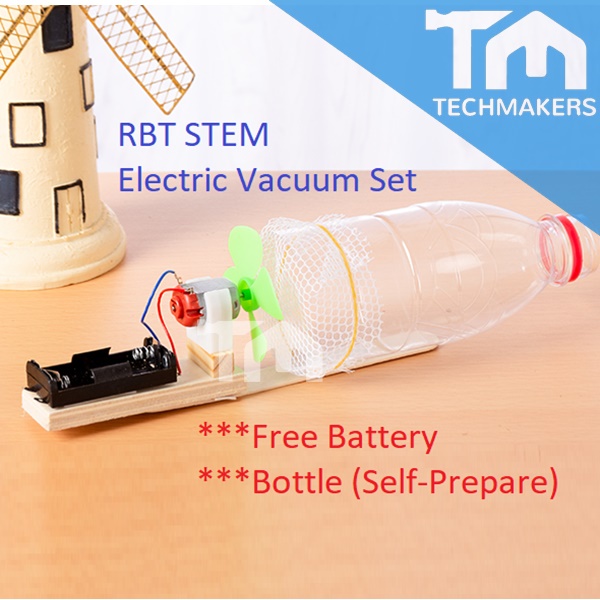 DIY Electric Vacuum Cleaner Early Learning Science STEM Project / Vakum ...