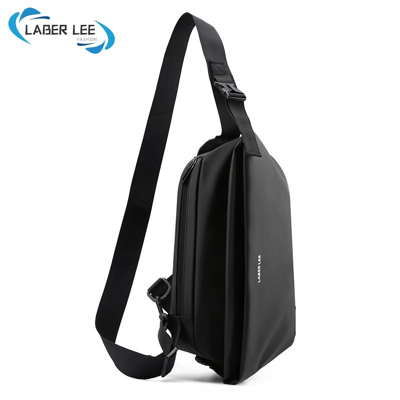 LABER LEE Men Crossbody Bag Waterproof Chest Bags Male Pouch Pack ...