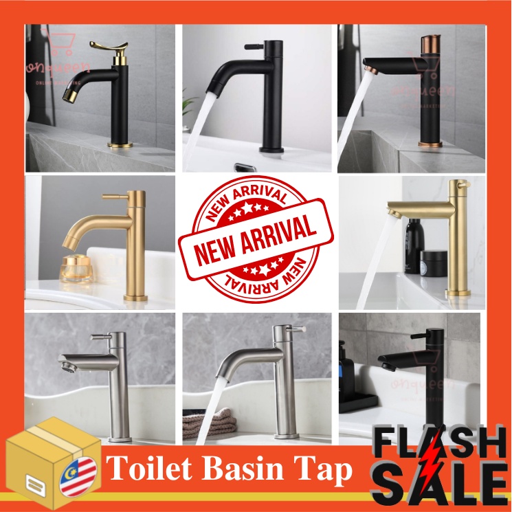 304 Stainless Steel Bathroom Basin Tap Bathroom Faucet Stainless Steel ...