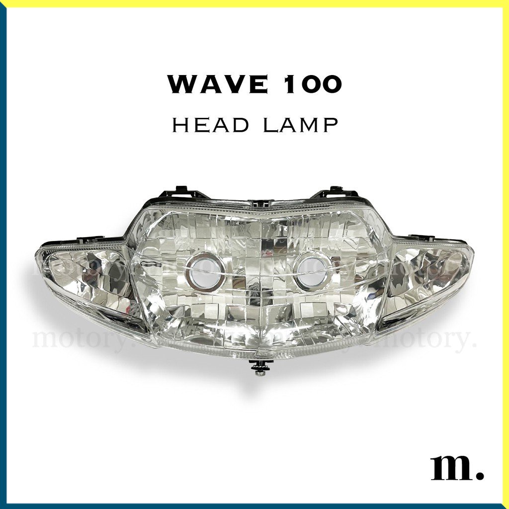 HONDA WAVE100 - HEAD LAMP WAVE 100 W100 | Shopee Malaysia