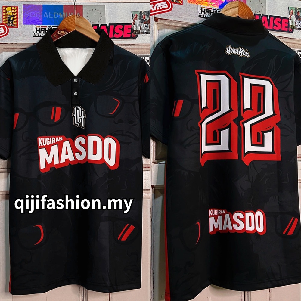 2024 2024 Masdo X Homebois Jersey Polo Shirt | Shopee Malaysia