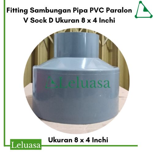 V Sock D PVC Pipe Connection Fittings Size 8x4 Inches | Shopee Malaysia