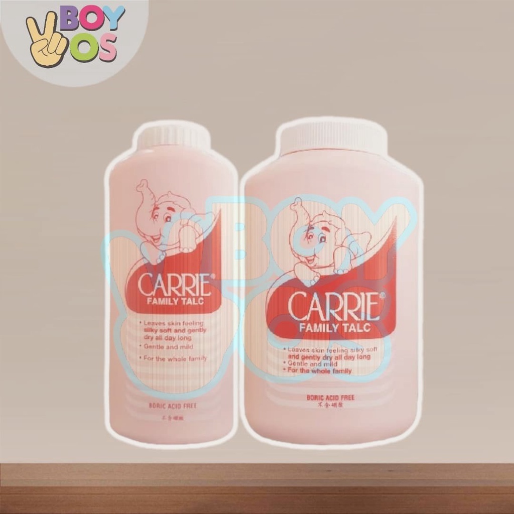 Carrie Family Talcum 75g / 150g | Shopee Malaysia