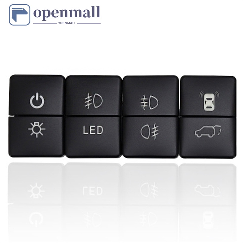 Openmall 1pc Dual Keys Switch Dual Switch Fog Light Daytime Running ...
