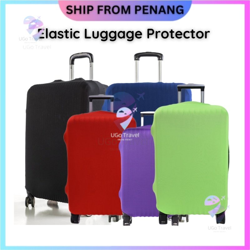 UGO Luggage Protector Covers Travel Luggage Cover Anti-Scratch Elastic ...