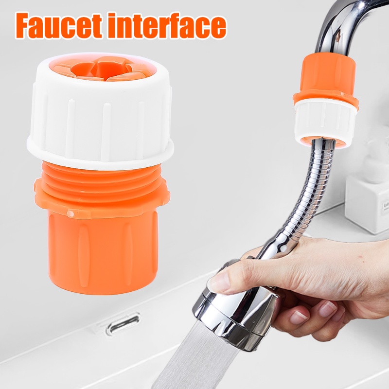 Universal Faucet Interface Hose Quick Connector Garden Hose Couplings ...