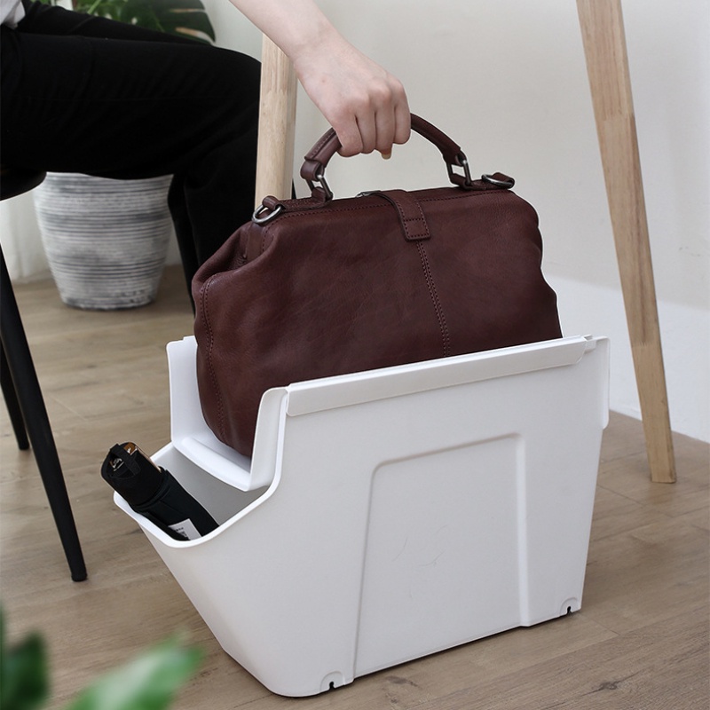 Under Office Desk Storage Handy Tool Bag Rack Wheeled Wardrobe Bath ...