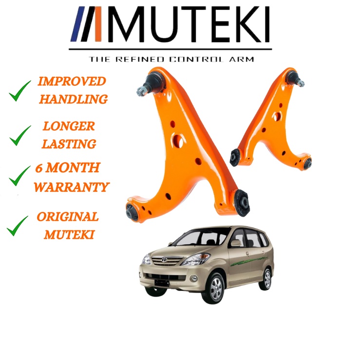 [HEAVY DUTY] Toyota Avanza F600 F601 2003 - 2011 MUTEKI Refined Front ...