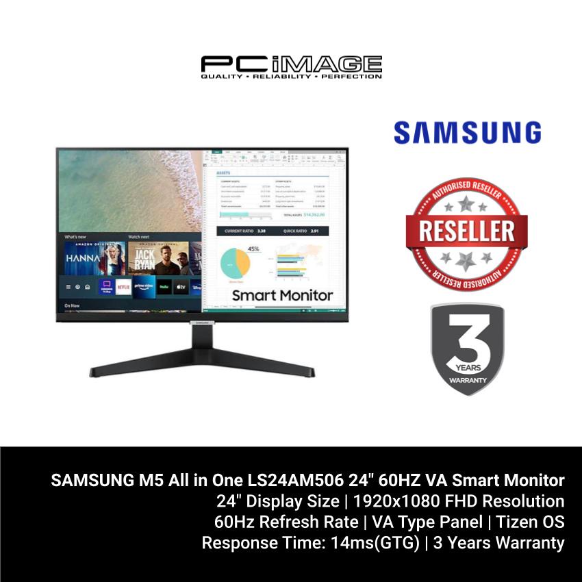 SAMSUNG M5 All in One LS24AM506 24" 60HZ VA Smart Monitor | Shopee Malaysia