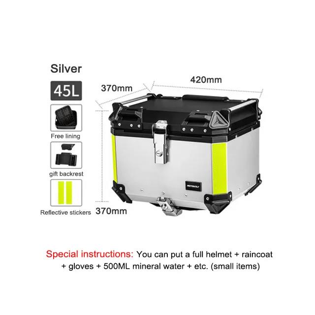 CB500X CB400X Tail Box Motorcycle Trunk Top Case For Honda CB 500X ...