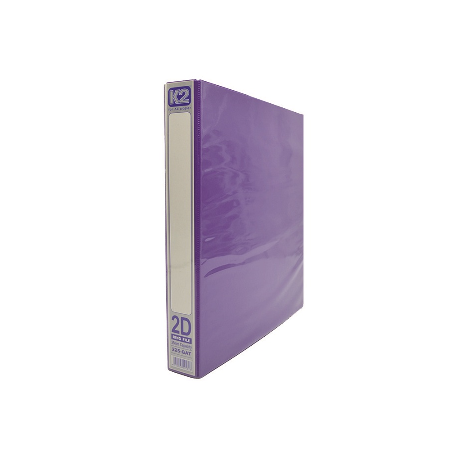 K2 GAT 25MM 2D Ring File - Fancy Purple / 50 pcs | Shopee Malaysia