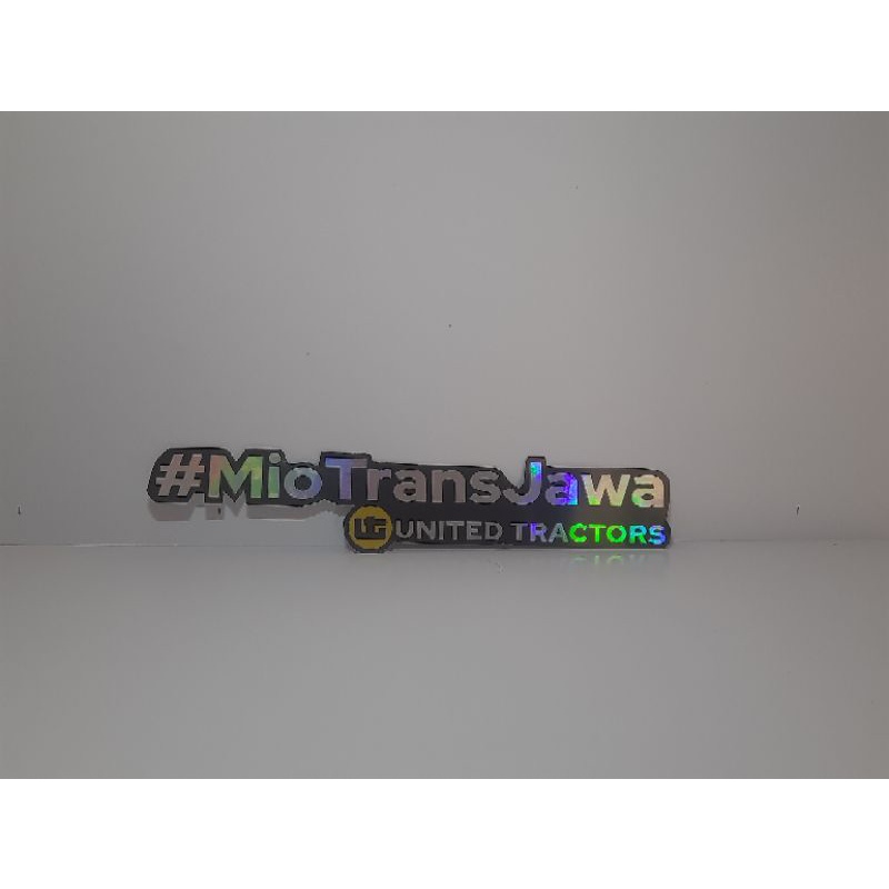 Mio Trans Java Hologram Sticker laser Cutting Bismania | Shopee Malaysia