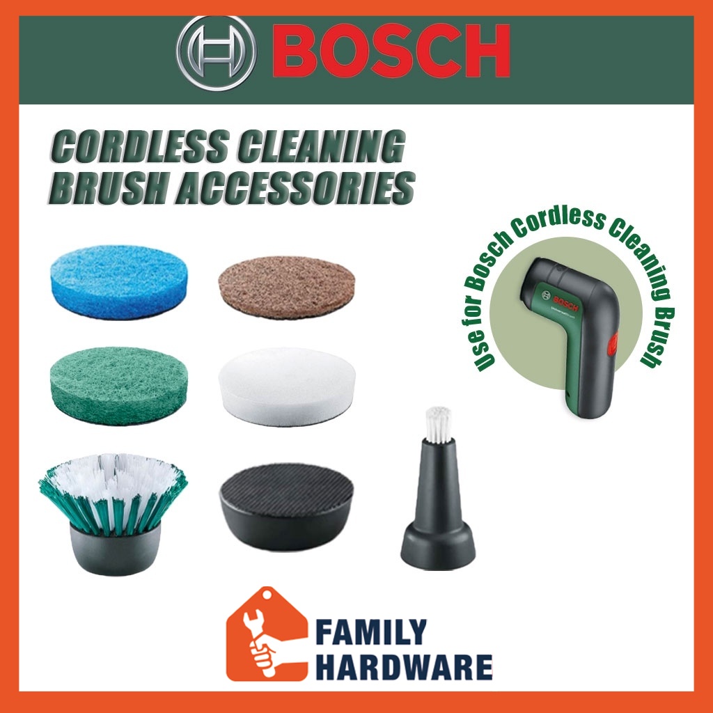 BOSCH Power Scrubber Brush Bristle Brush Detail Brush non scratch Pad ...