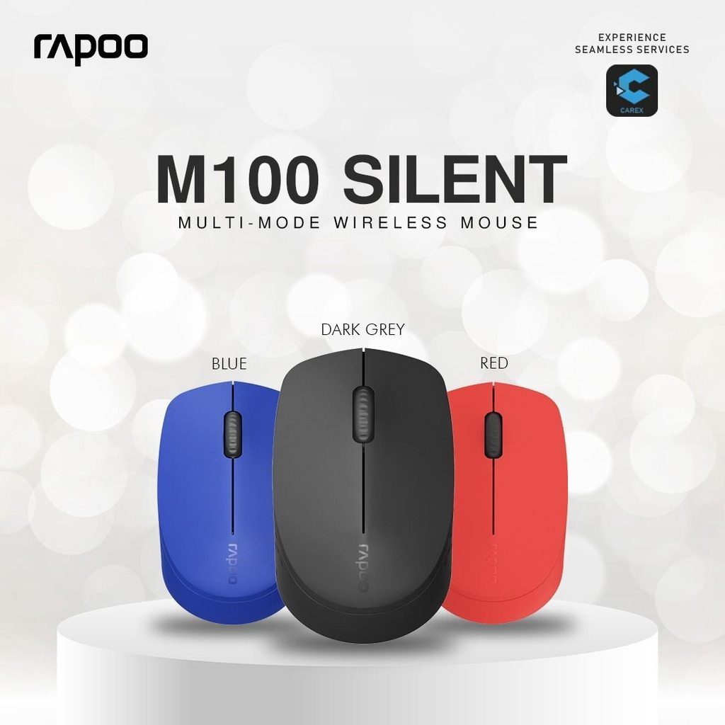# Rapoo M100 Silent Multi-Mode Wireless Mouse # [6 Color Available ...