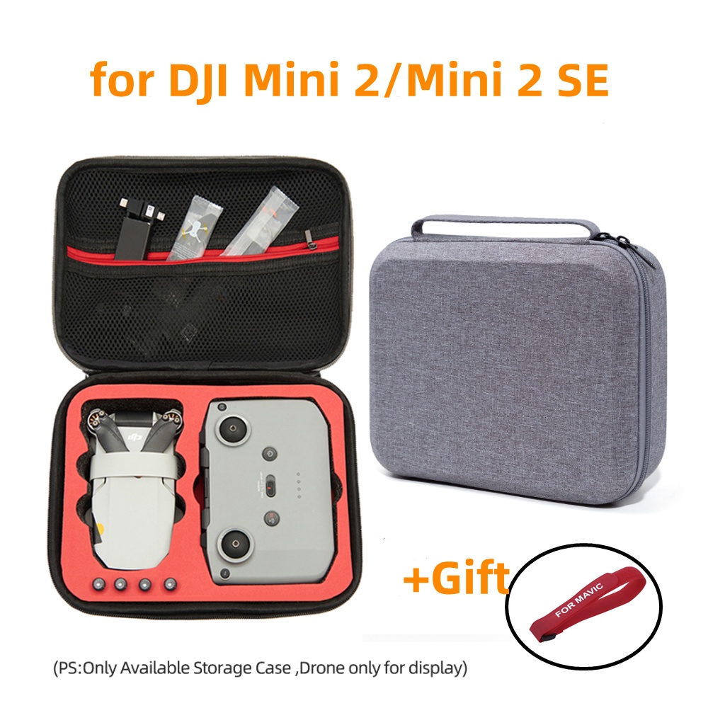 For DJI Mini 2/Mini 2 SE/Mini 4K Box Remote Control Body Storage Bag Handbag Carrying Case for ...