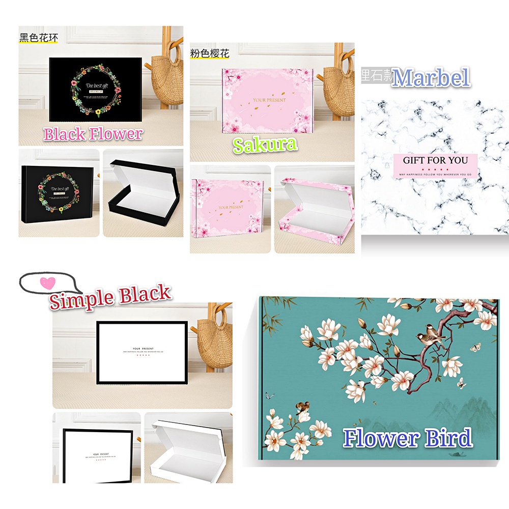 Hadiah Hari Guru Pizza Box Color Gift Box Craft Paper Box Packing Box ...