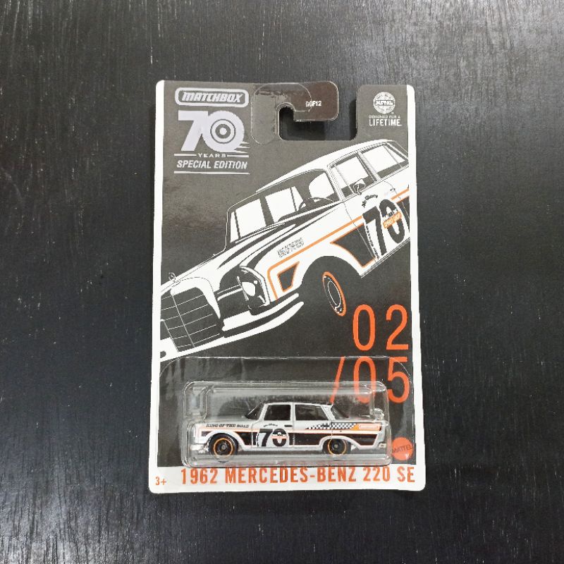 Matchbox Mercedes-Benz 220 SE 70 Years Special Edition | Shopee Malaysia
