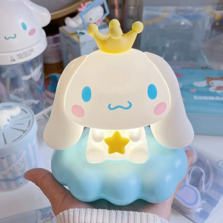 Sanrio MINISO LED Night Light Kuromi Cinnamoroll Rechargeable 3 Level ...