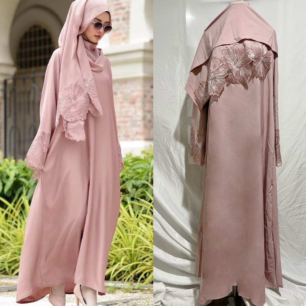 Ramadan Baju raya Abaya maxi dress Women Muslim dress Muslimah Fashion ...