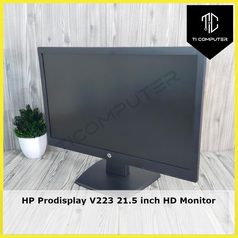 HP Prodisplay V223 21.5 inch HD with LED Backlight Monitor Refurbished | Shopee Malaysia