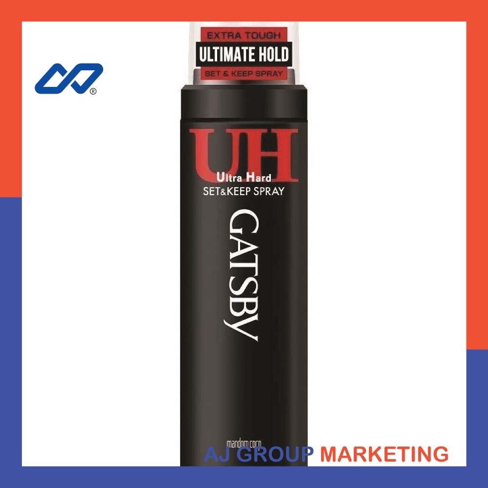 Gatsby Set & Keep Spray Ultra Hard (200ml) | Shopee Malaysia