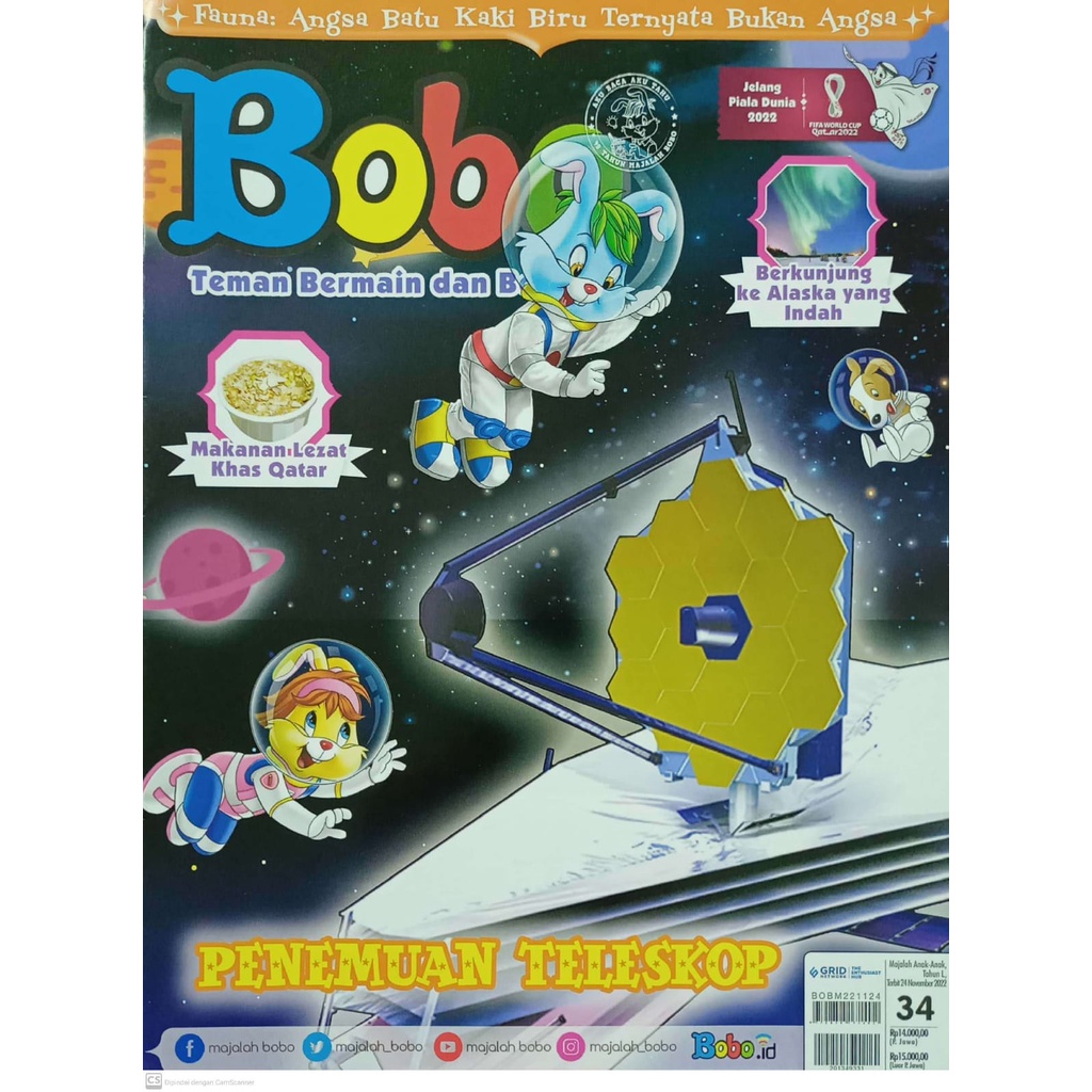 Bobo Magazine December Edition 2022 | Shopee Malaysia