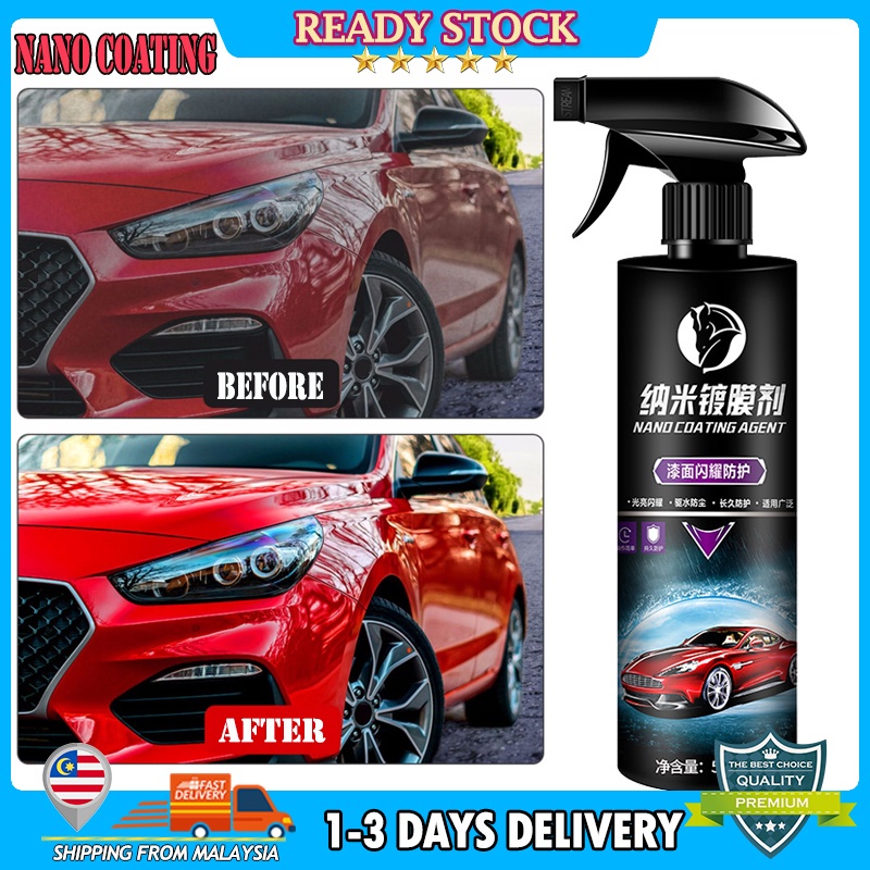 🇲🇾💥MY Stock💥500ml Car Nano coating agent Car Coating Spray Paint Nano ...