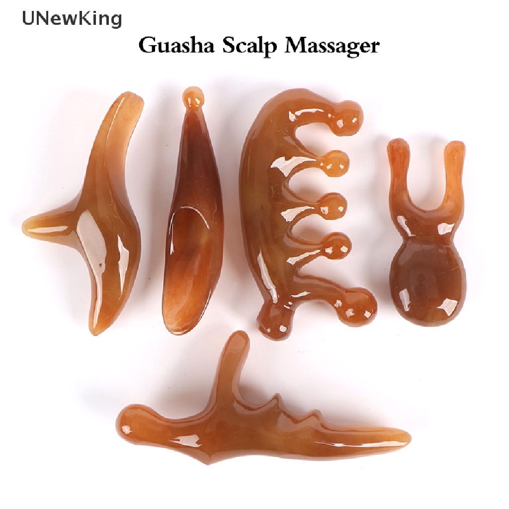 UNewKing Gua Sha Natural Buffalo Horn Gua Sha Massage Tools SPA ...