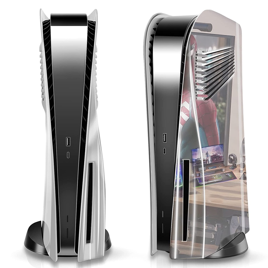 Miimall PS5 Plates for Playstation 5 Disc Edition, PS5 Face Plates ...